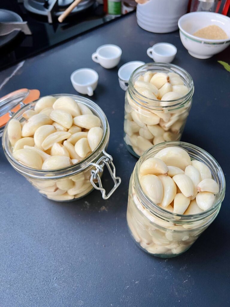 Pickled Garlic - Ramona's Cuisine