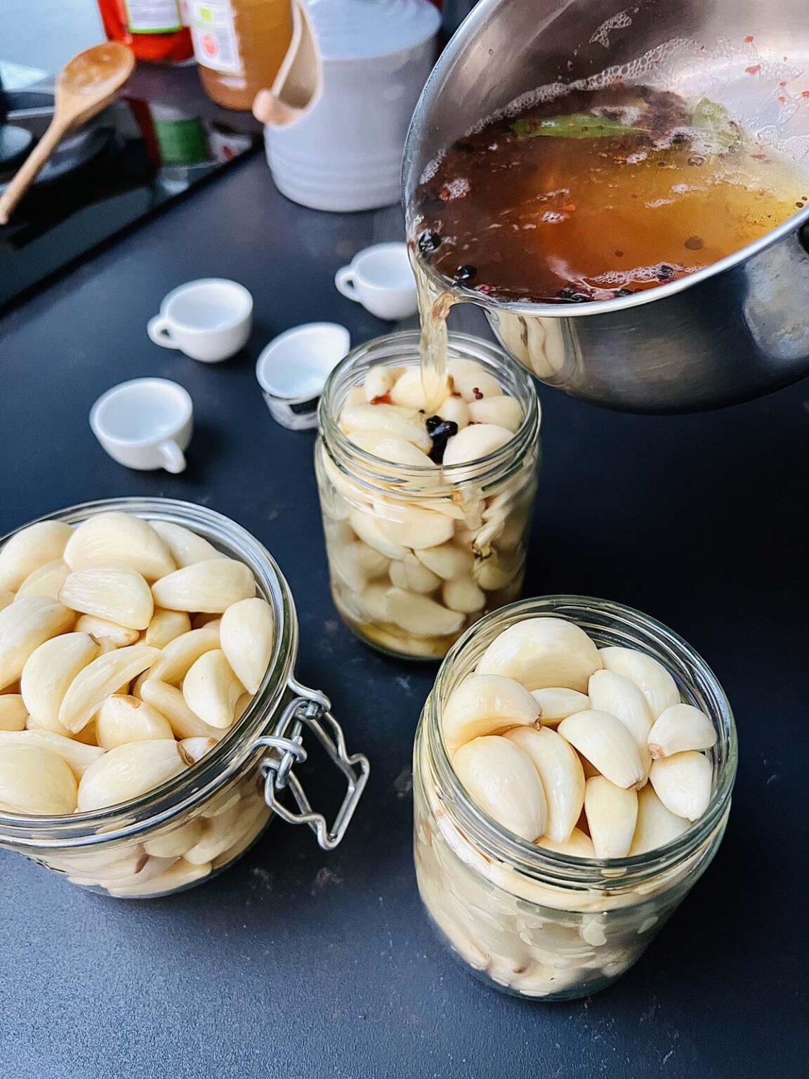 Pickled Garlic - Ramona's Cuisine
