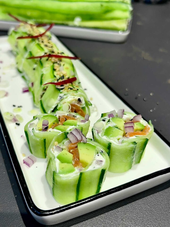 Cucumber Rolls - Ramona's Cuisine