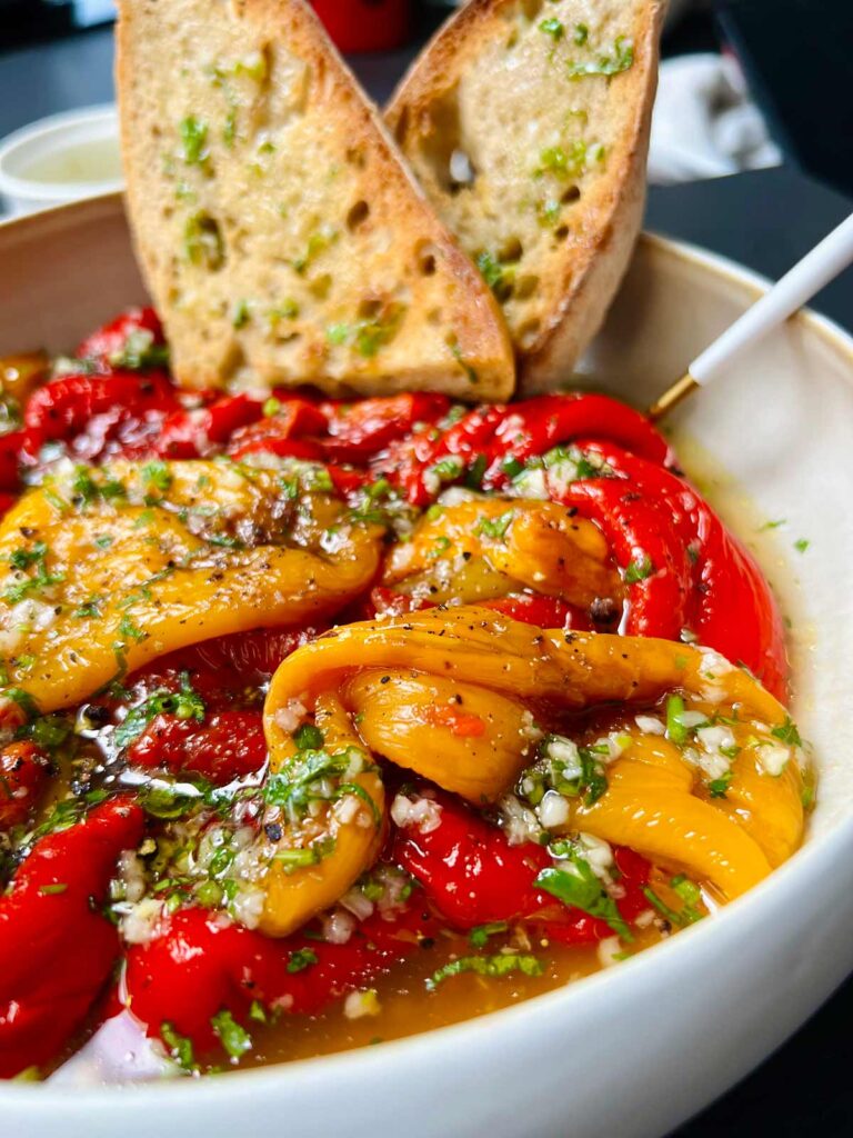 Easy Roasted Pepper Salad - Ramona's Cuisine