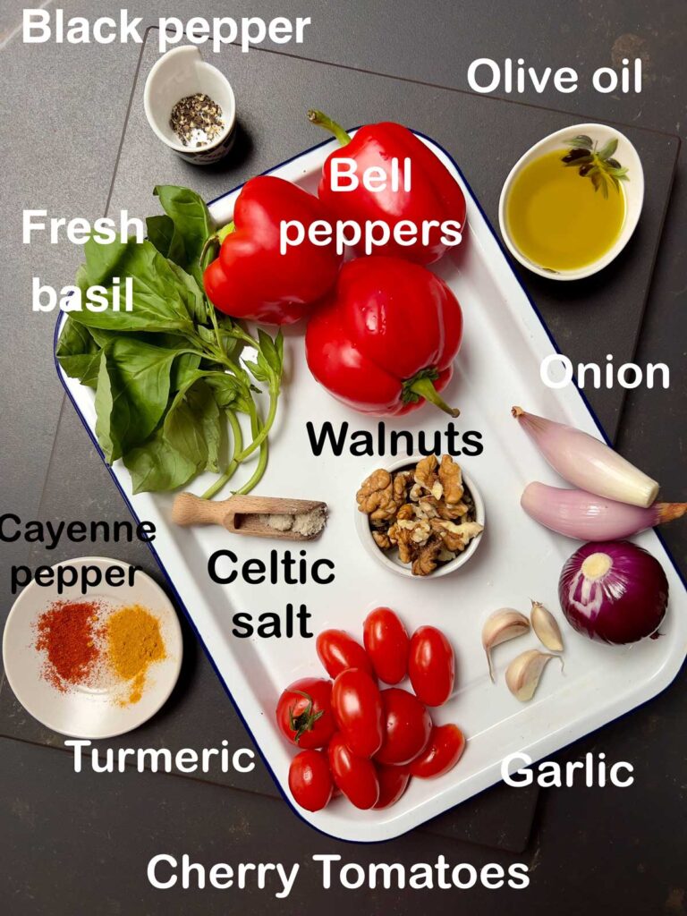 Roasted Red Bell Pepper Sauce - Ramona's Cuisine